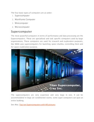 Nasa Supercomputer Specs