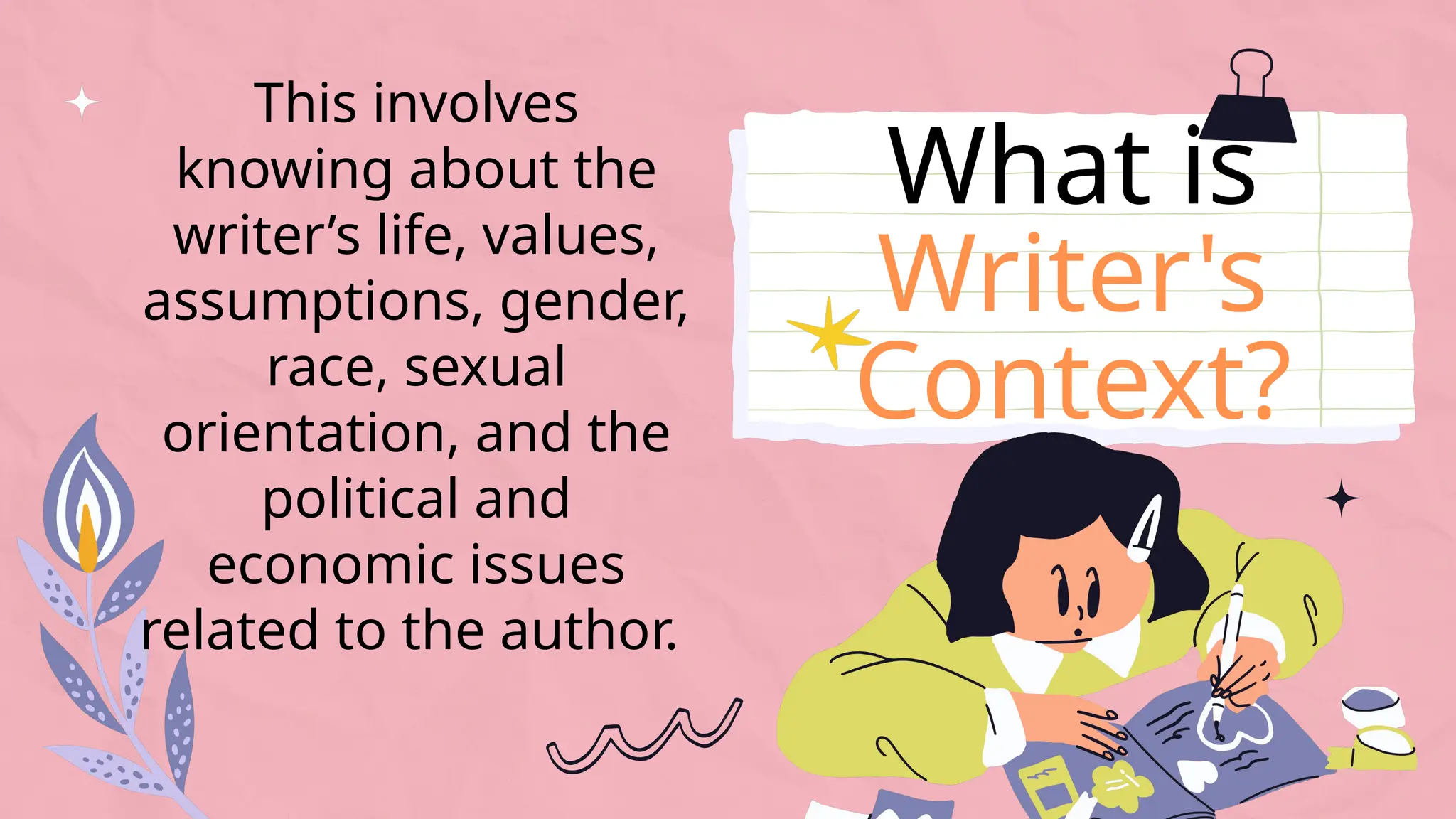 Four Types of Context - 21st Century Literature | PPTX