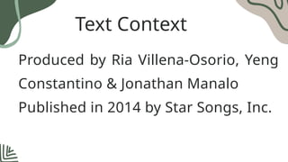 Four Types of Context - 21st Century Literature | PPTX