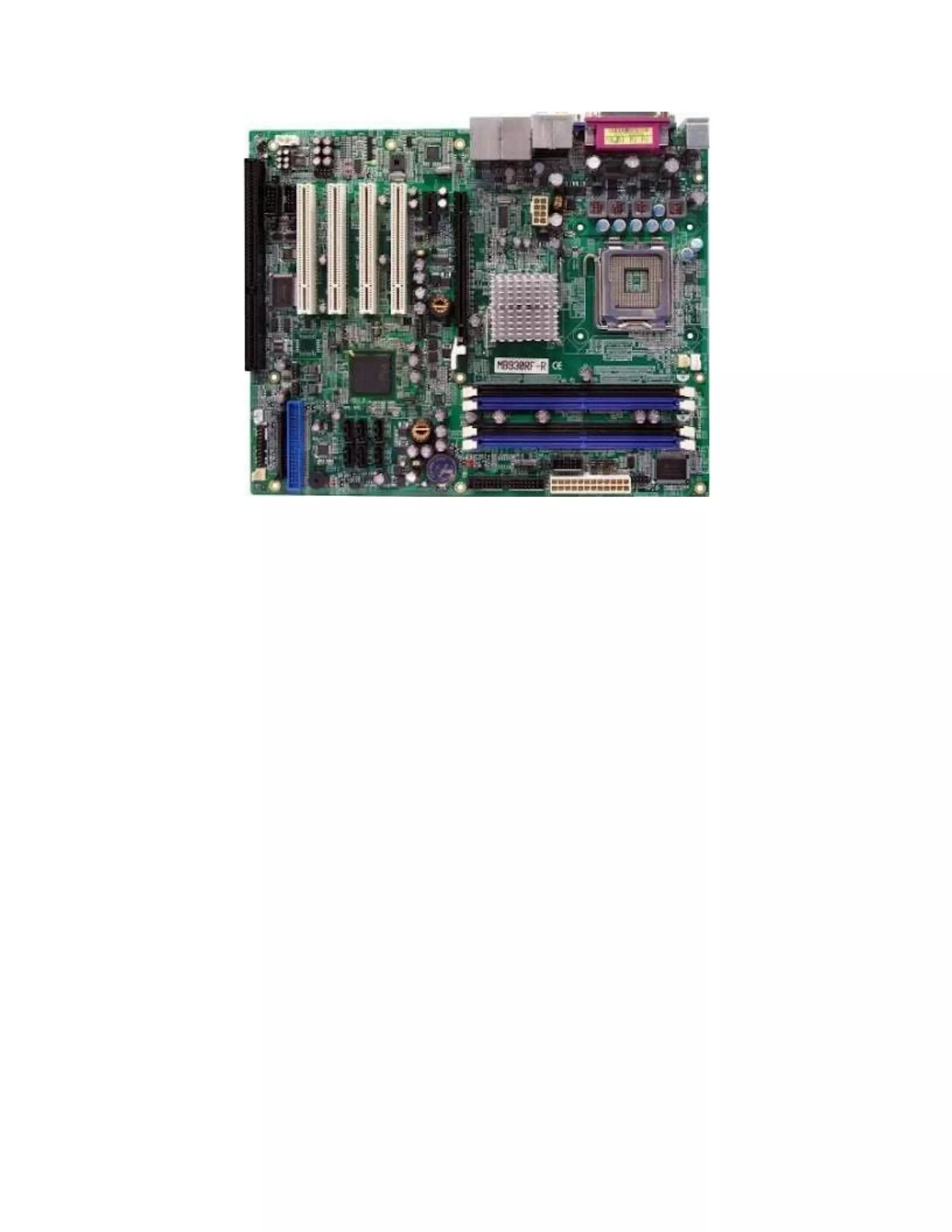 Four types of motherboards | DOCX