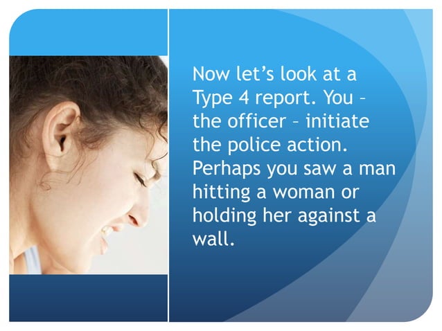 Four Types of Police Reports | PPTX