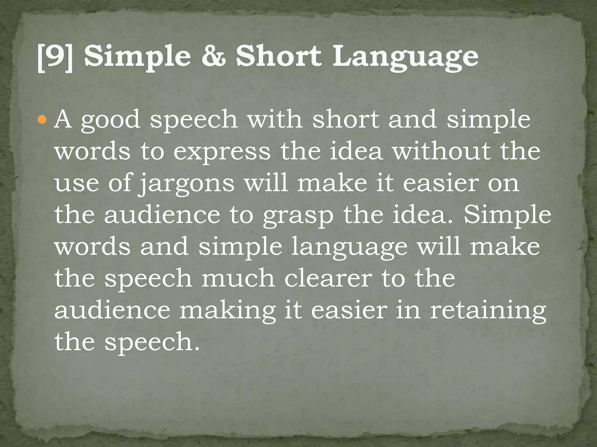 Four types of public speaking and Useful Speech Writing Tips | PPTX