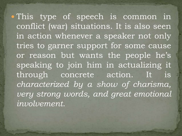 Four types of public speaking and Useful Speech Writing Tips | PPTX