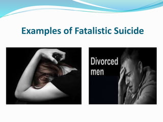 Four types of suicide | PPTX