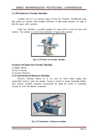 HIGH SPEED 4 WAY HACKSAW | PDF