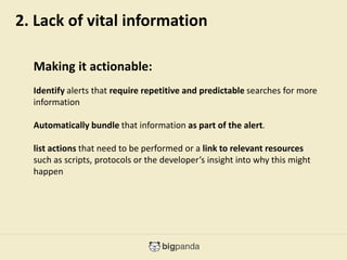 Four ways to combat non actionable alerts | PPT