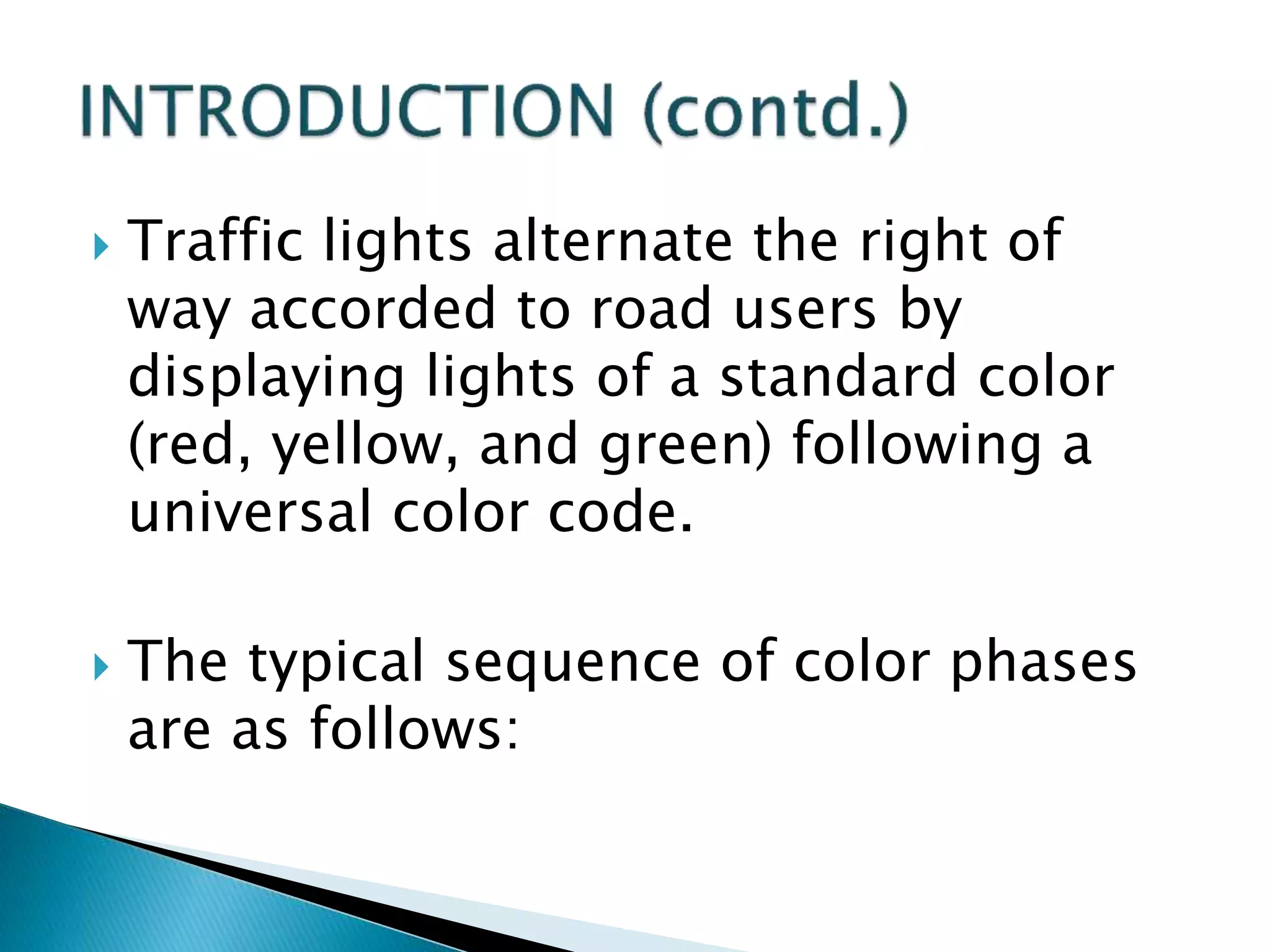 Four way traffic light conrol using Verilog | PPTX