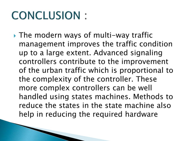 Four way traffic light conrol using Verilog | PPTX | Technology & Computing