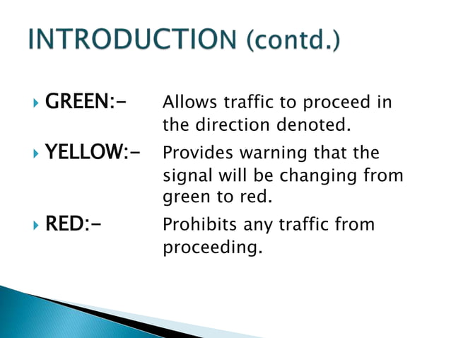 Four Way Traffic Light Conrol Using Verilog Ppt