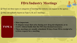 industry and FDA liaisons | PPTX