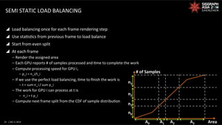 Foveated Ray Tracing for VR on Multiple GPUs | PDF
