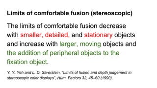 Stereoscopic field of view guidelines | PPT | Free Download