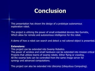 Intelligent Embedded Systems (Robotics) | PPT