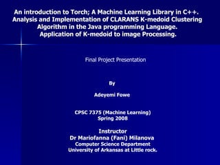 Machine Learning Project | PPT