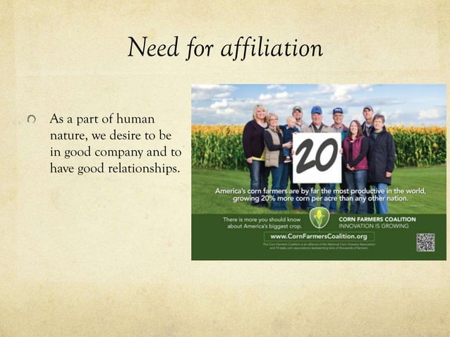 Fowles !5 basic needs | PPT