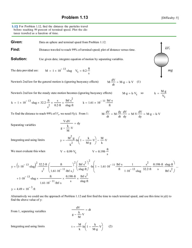 Fox And Mcdonald's Introduction To Fluid Mechanics 8th Edition Pritchard Solutions Manual | PDF ...
