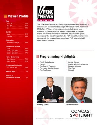 Fox news network_onesheet | PDF
