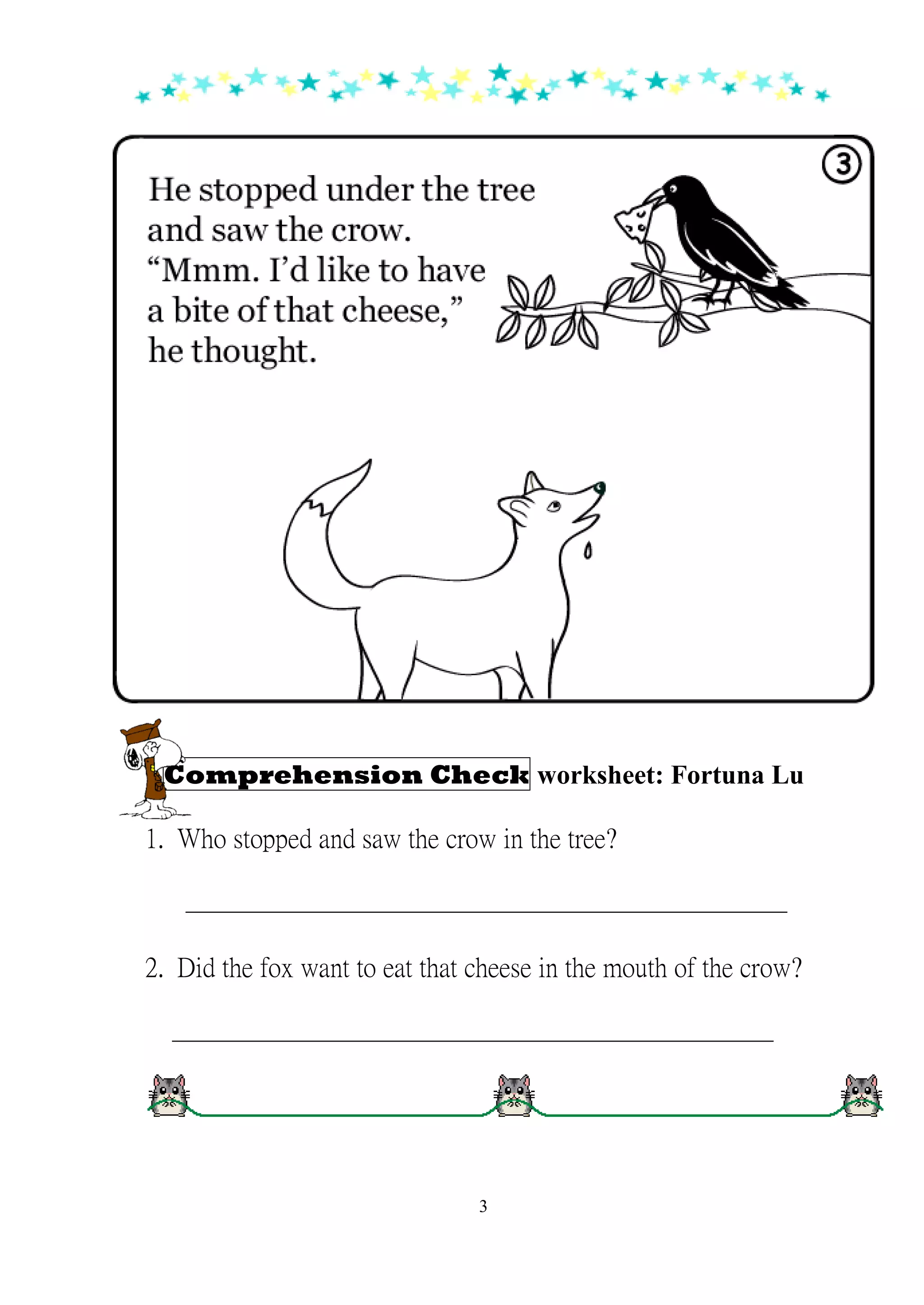 The Fox and The crow | PDF