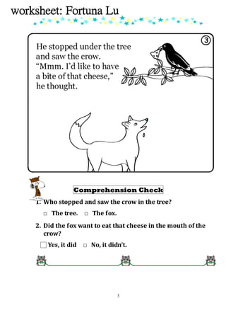 Fox and crow easier | PDF