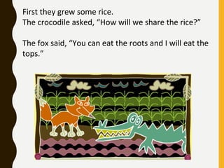Clever Fox Story In English