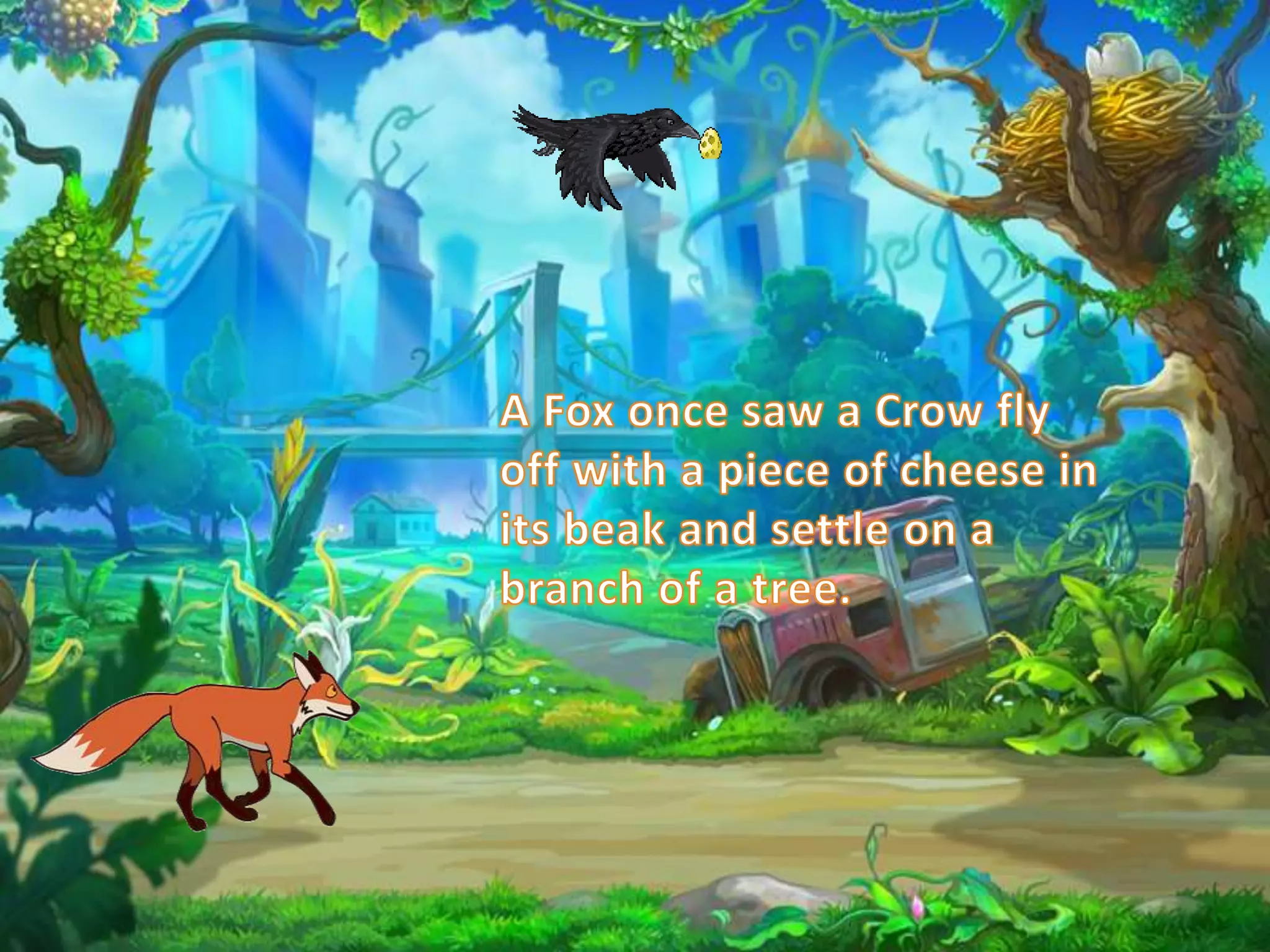 Fox and the crow | PPTX