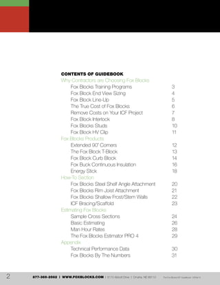 Fox Blocks ICF Guidebook | PDF