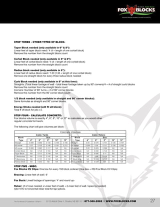 Fox Blocks ICF Guidebook | PDF