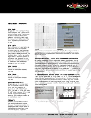 Fox Blocks ICF Guidebook | PDF