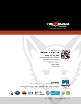 Fox Blocks Installation Checklist | PDF