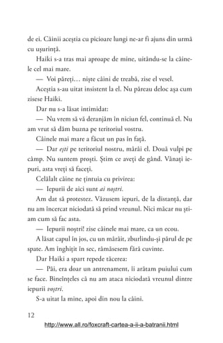 Foxcraft 2 batranii pdf | PDF