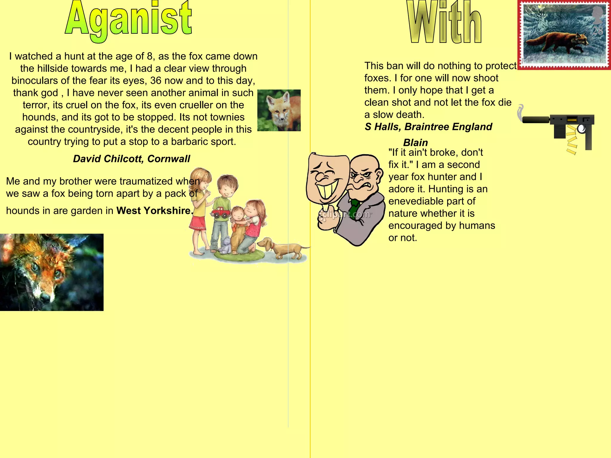 Fox Hunting Presteion | PPT