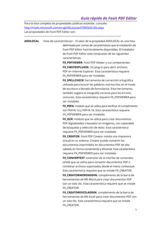 Guia rapida de Foxit para principiantes. | PDF