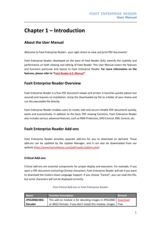 Foxit reader manual 60 | PDF