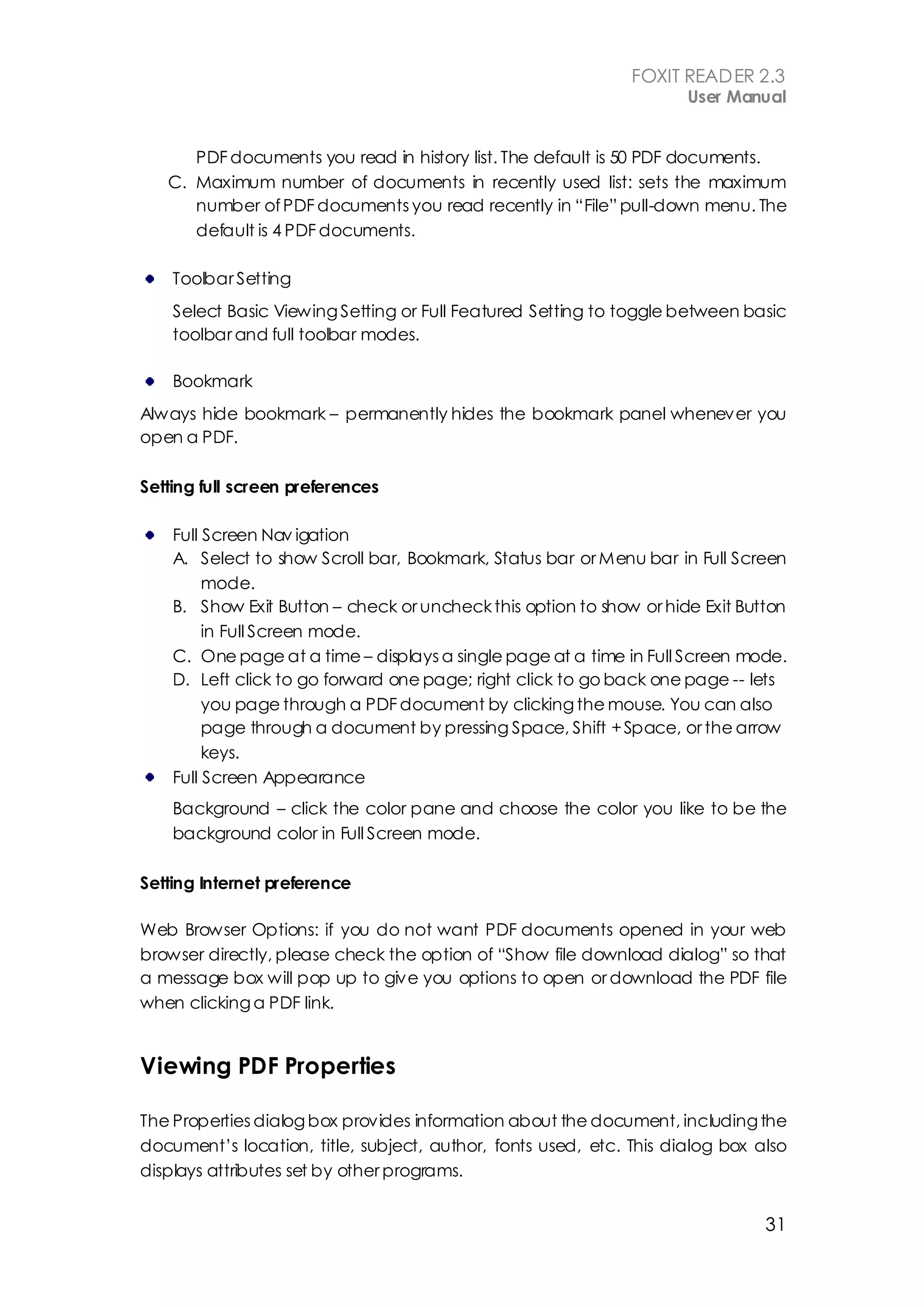 FoxitReader23_Manual | PDF