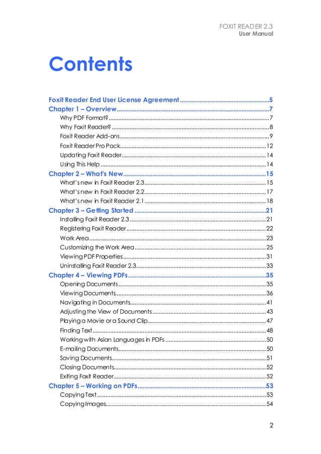 FoxitReader23_Manual | PDF
