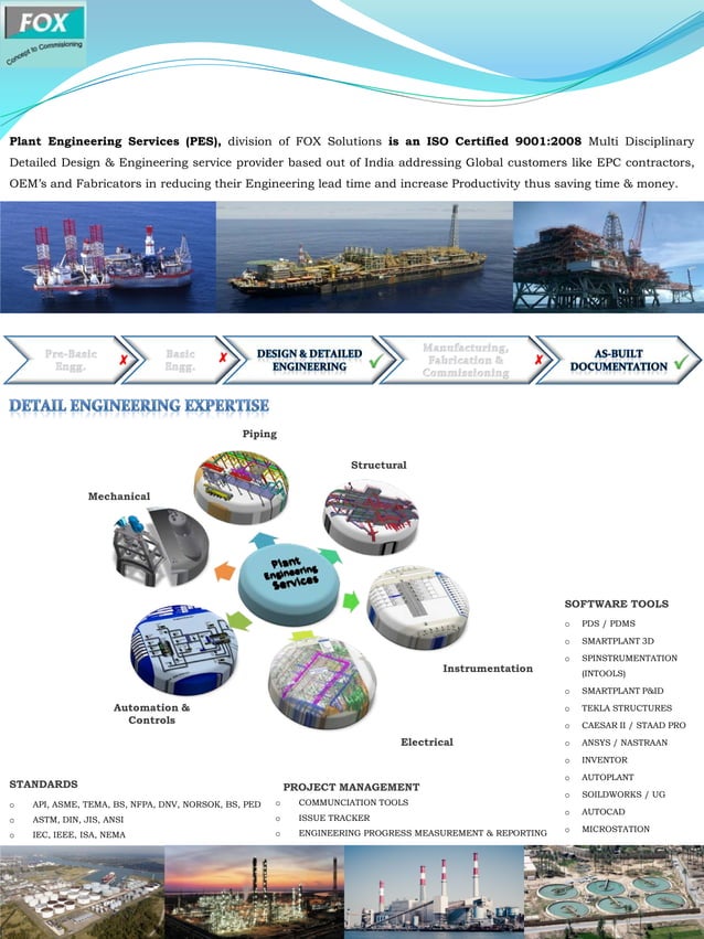 Fox plant engineering services (pes) brochure | PDF
