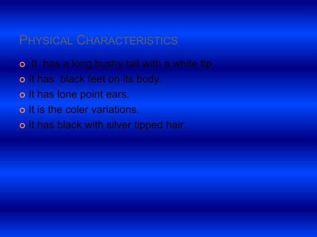 Fox powerpoint | PPTX