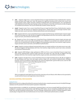 FoxT BoKS ServerControl Full Specifications Document | PDF