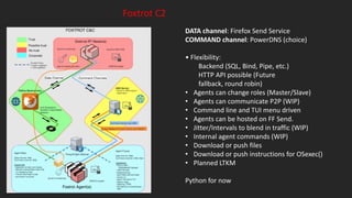 Foxtrot C2: A Journey of Payload Delivery | PDF | Browsers | Computer Software and Applications