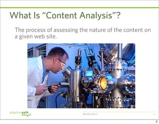 Understanding Your Content | PPT