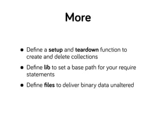 FOXX - a Javascript application framework on top of ArangoDB | PDF
