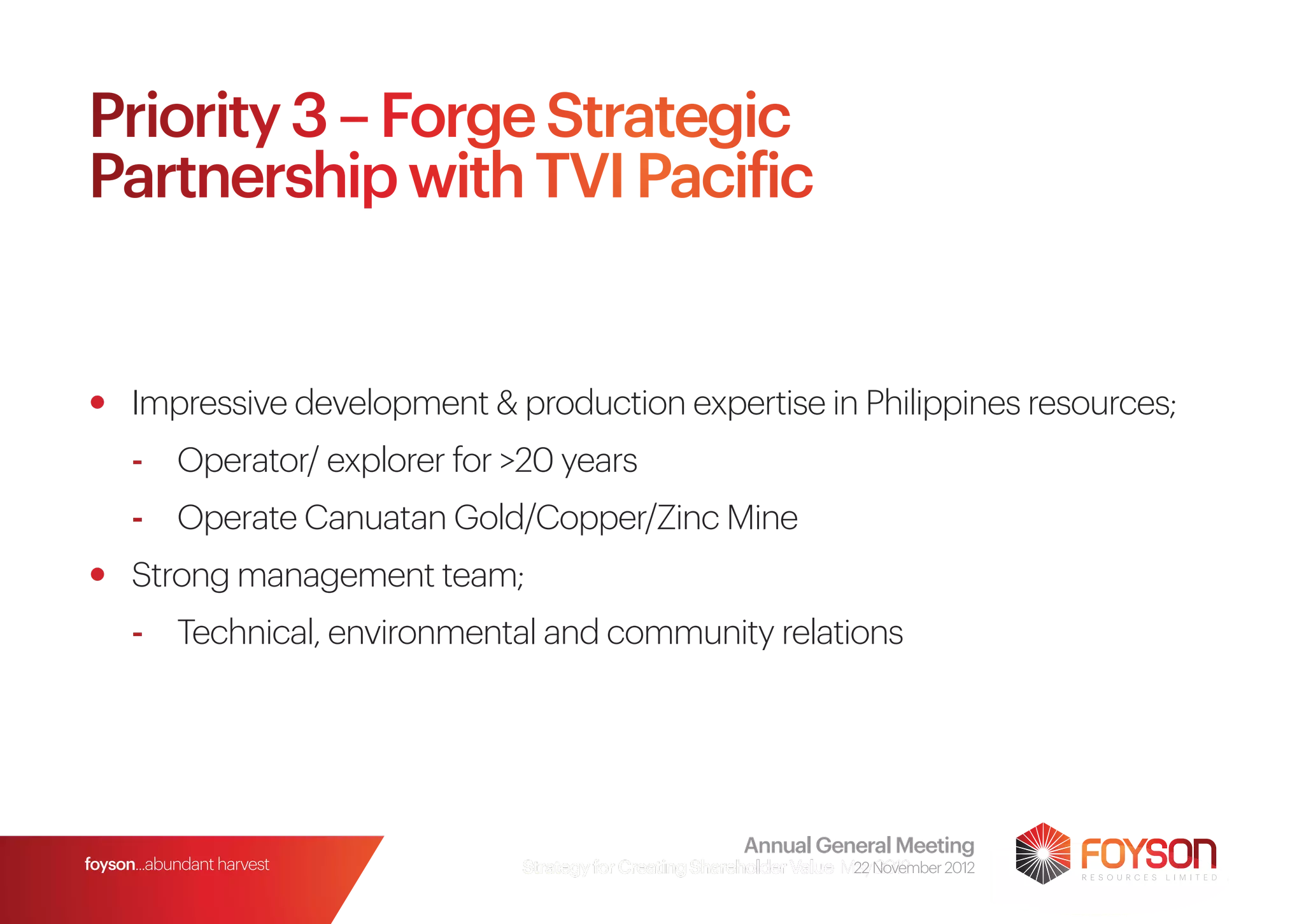 Annual General Meeting Presentation | PPT