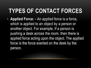 Force and pressure | PPTX