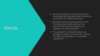 FP libraries for handling complex data | PPTX