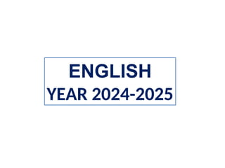 Presentation for your first day of English class | PPT