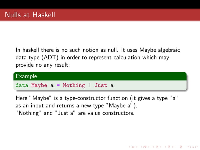 Functional Programming by Examples using Haskell | PPT