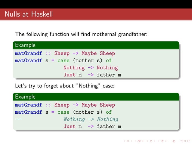 Functional Programming by Examples using Haskell | PPT