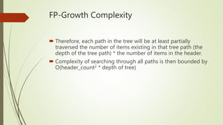 Fp growth | PPTX