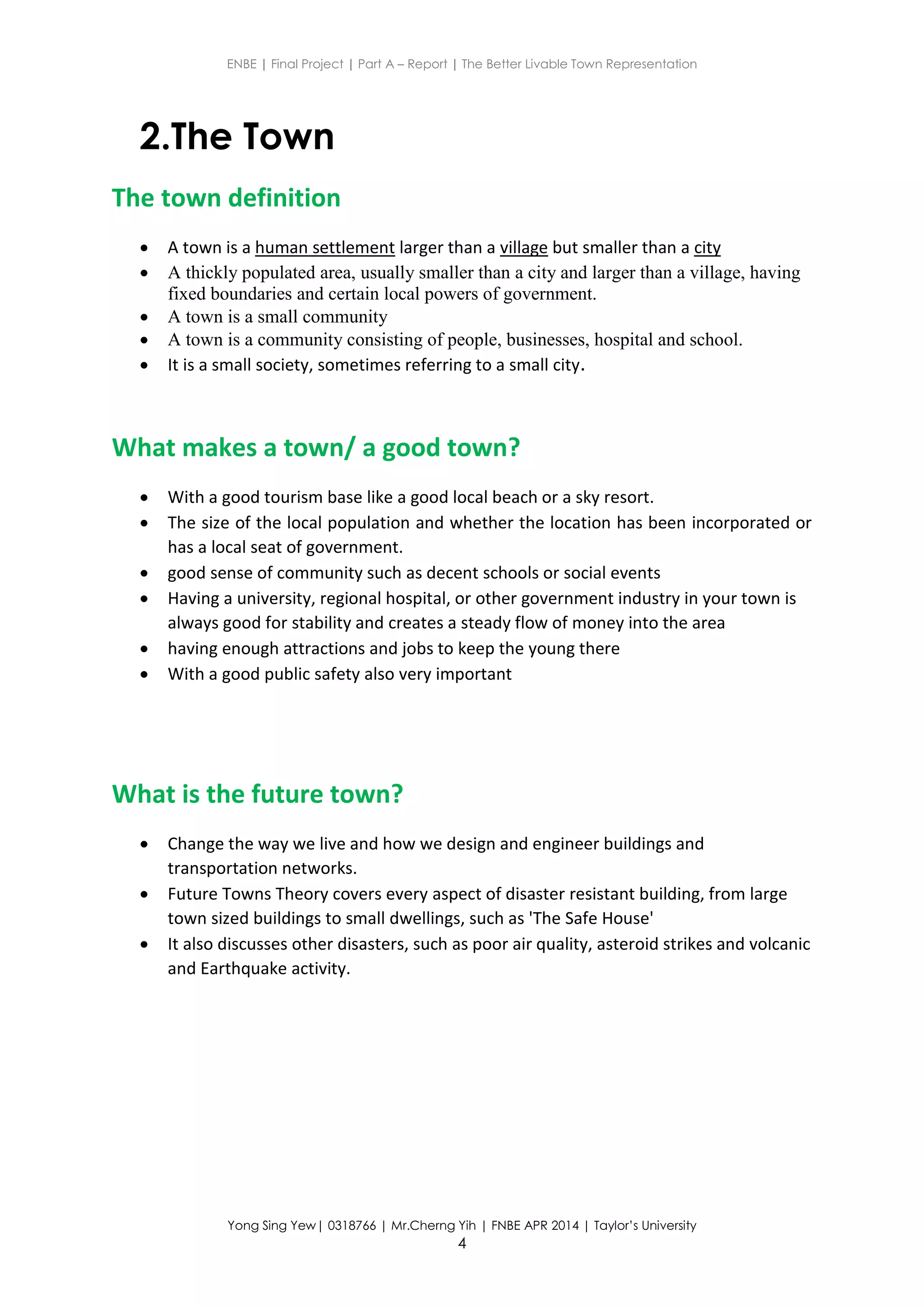 town report | DOCX