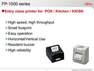 Fujitsu POS Printer: FP-1000 series | PPT